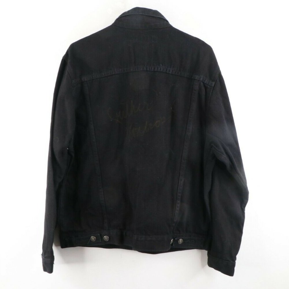 Vintage Luther Vandross Autographed Denim Jacket - Gem